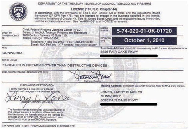 Federal Firearms Permit - Security Guards Companies