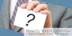 Security Guard Exam Answers - Security Guards Companies