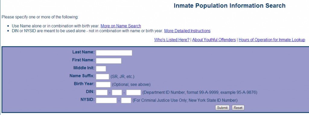 New York Inmate Search Online - Security Guards Companies