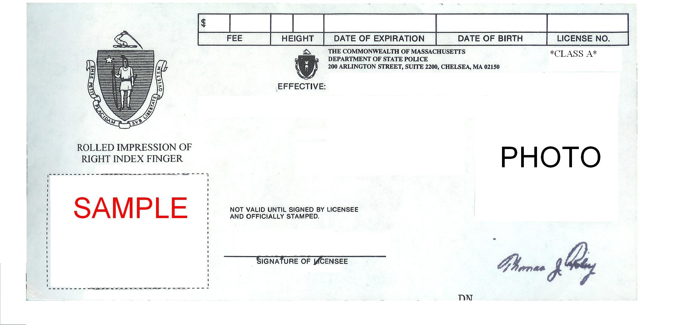 Massachusetts Business License