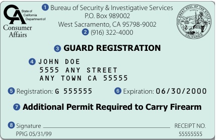 BSIS Guard Card Status Check - Security Guards Companies